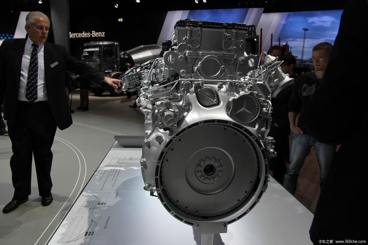 【图】汉诺威车展：奔驰OM473发动机_卡车之家