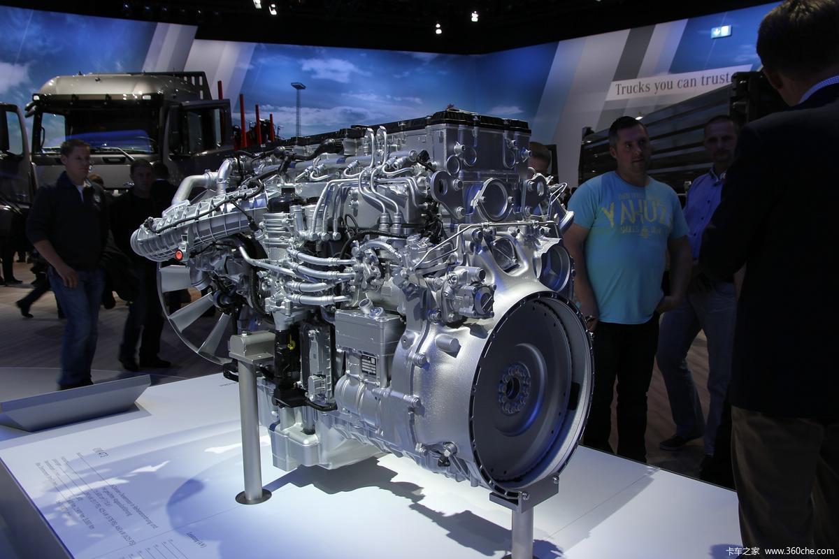 【图】汉诺威车展：奔驰OM473发动机_卡车之家