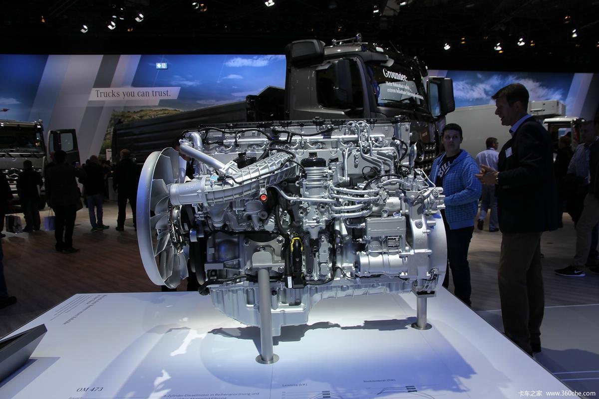 【图】汉诺威车展：奔驰OM473发动机_卡车之家