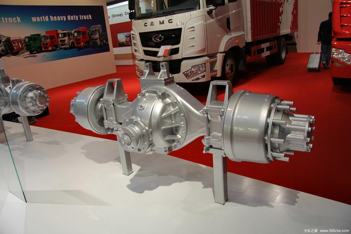【图】汉诺威车展：华菱 458 驱动桥_卡车之家
