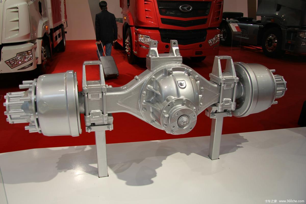 【图】汉诺威车展：华菱 458 驱动桥_卡车之家