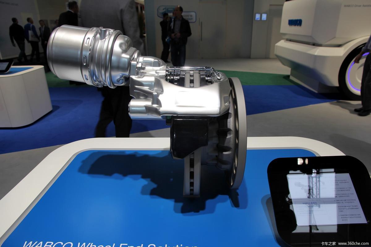 【图】汉诺威车展：威伯科 轮端轻量化解决方案_卡车之家