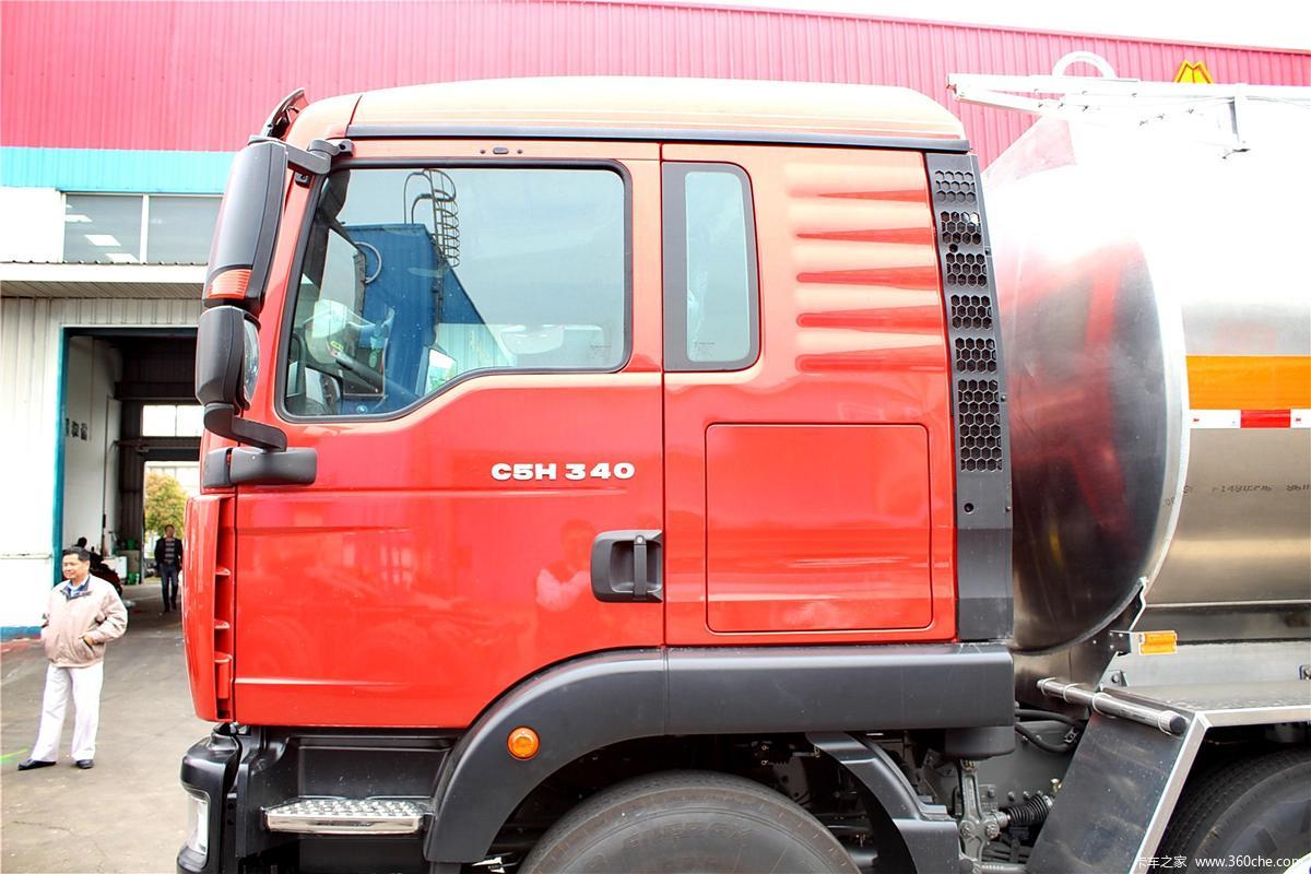 【图】中国重汽 C5H 340 8X4 油罐车_卡车之家