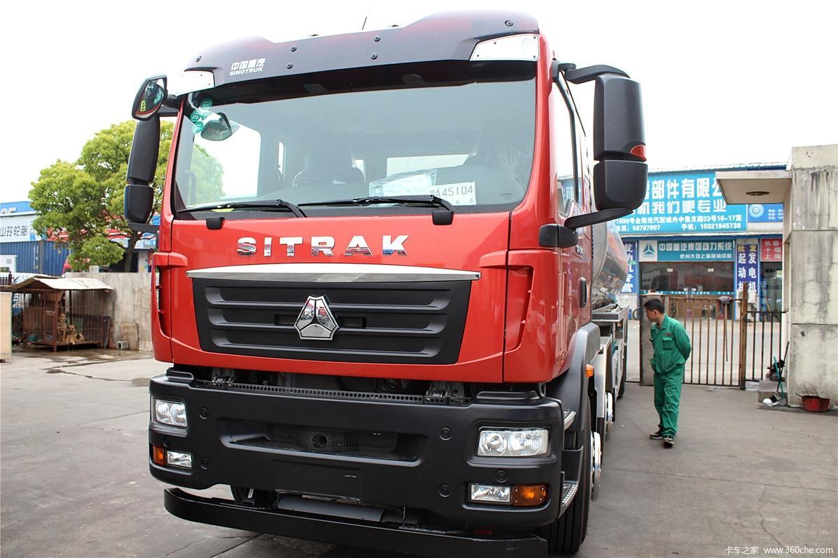 【图】中国重汽 C5H 340 8X4 油罐车_卡车之家