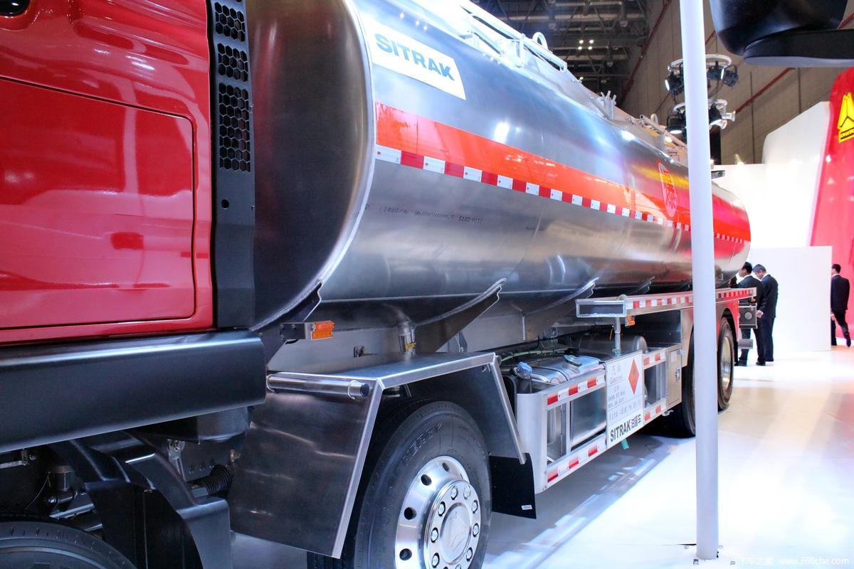 【图】中国重汽 C5H 340 8X4 油罐车_卡车之家