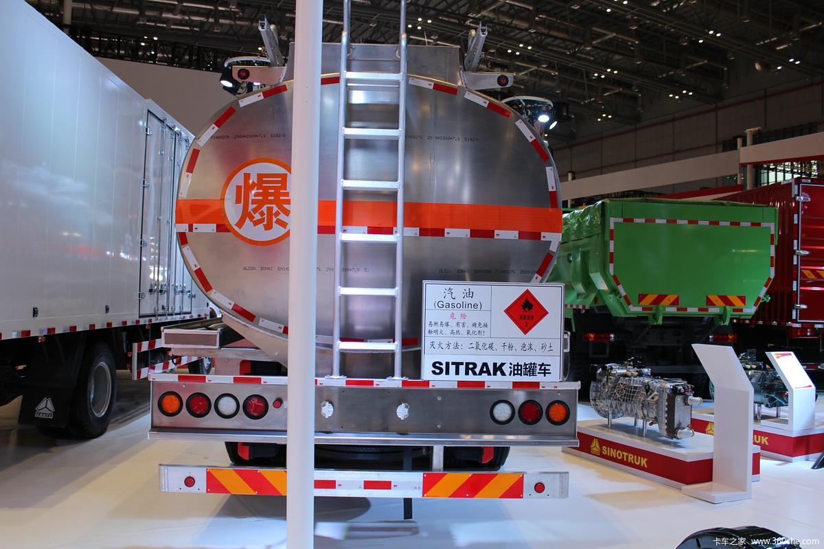 【图】中国重汽 C5h 340 8x4 油罐车 卡车之家