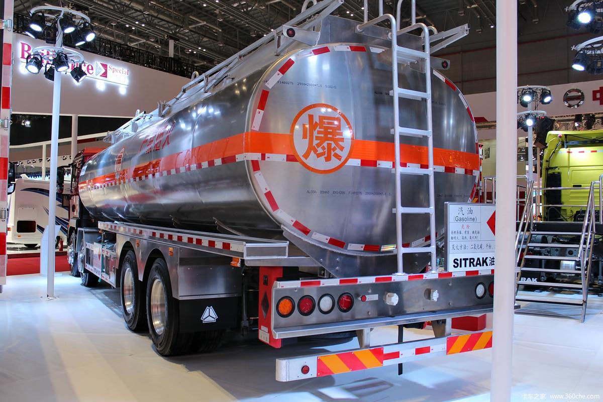 【图】中国重汽 C5H 340 8X4 油罐车_卡车之家