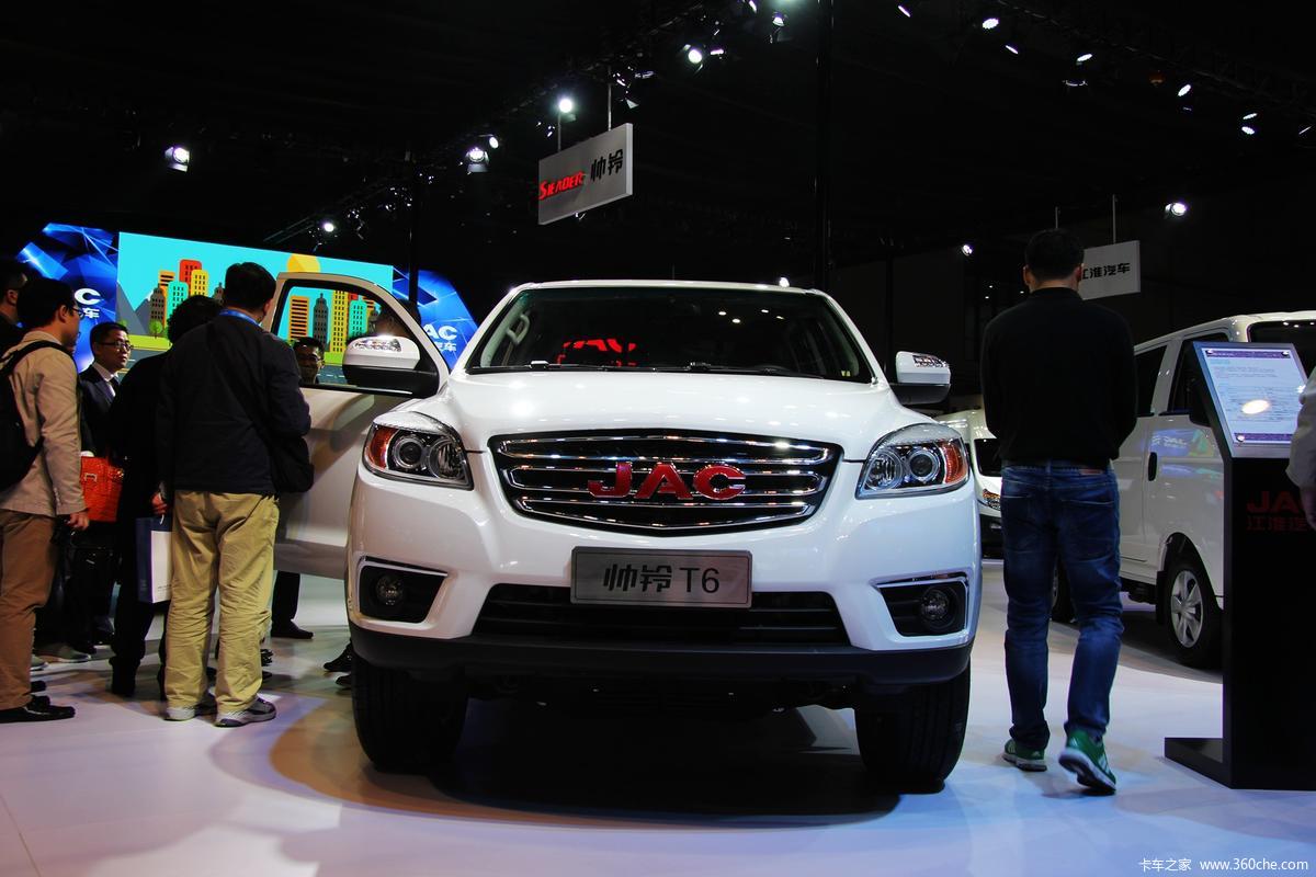【图】江淮帅铃T6皮卡_卡车之家