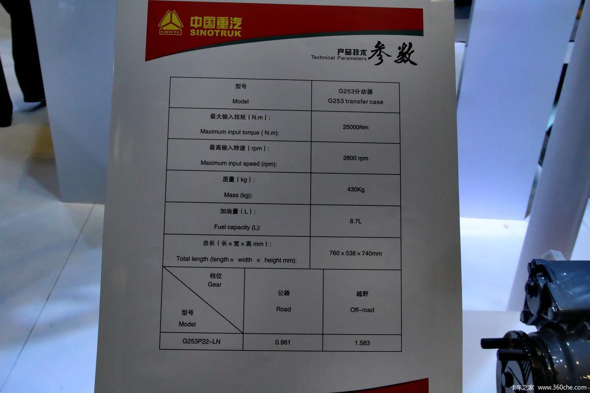 【图】中国重汽 G253分动器_卡车之家