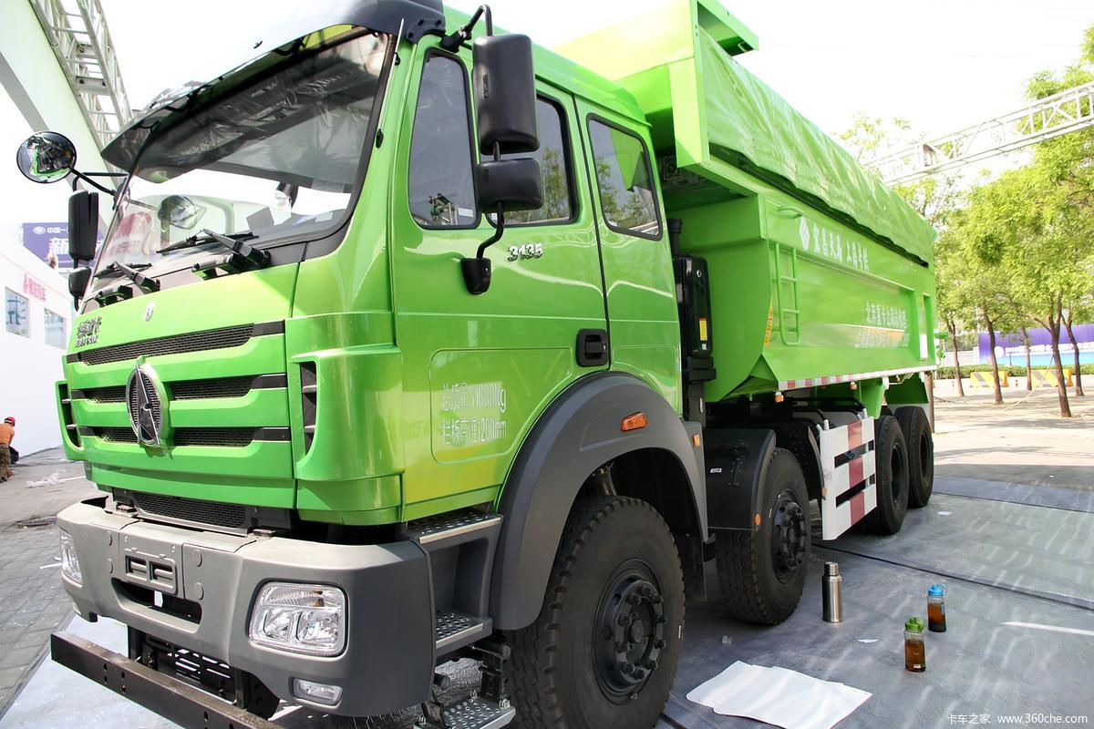 【图】北奔重卡NG80 350马力 8x4 环保自卸车_卡车之家