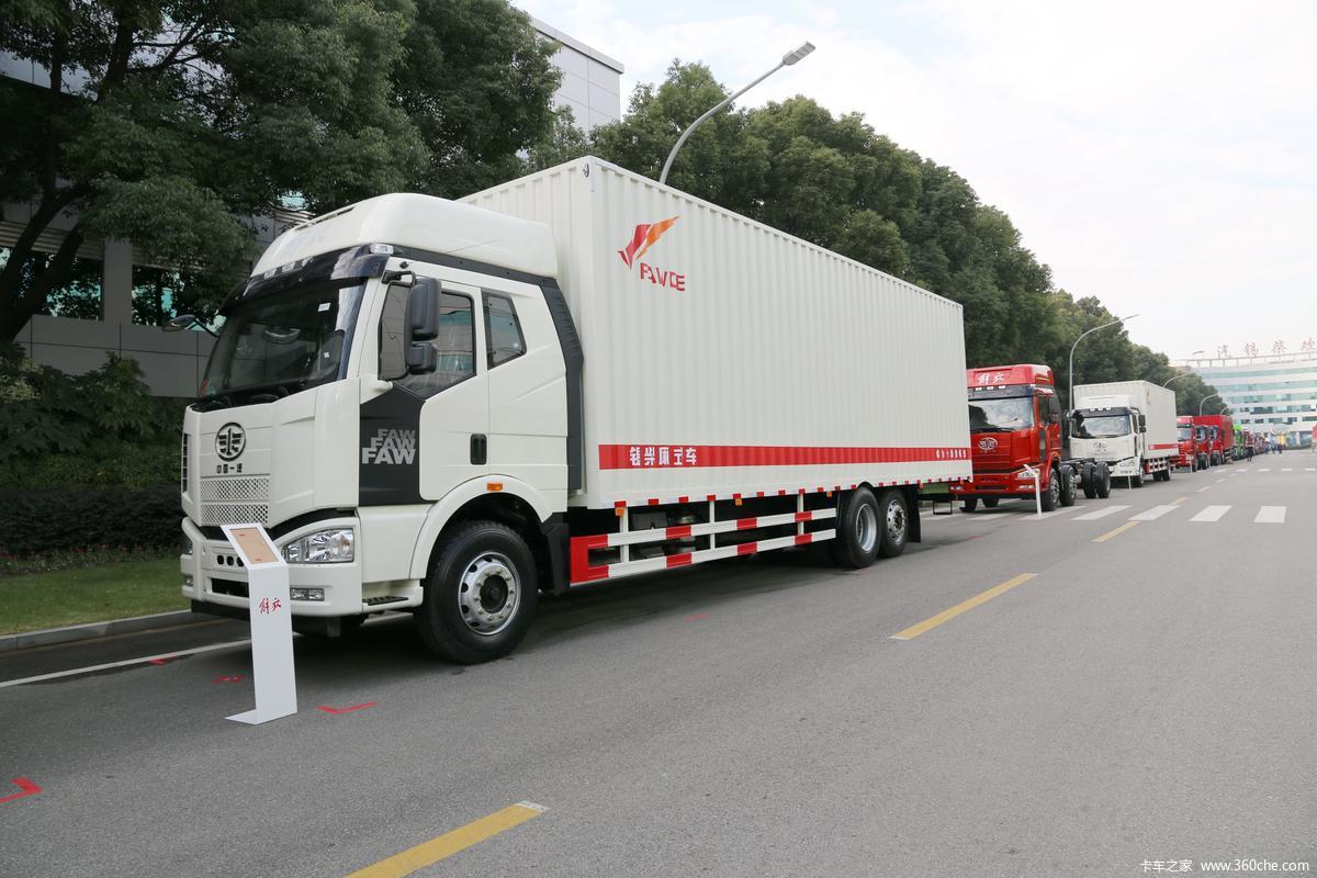 【图】一汽解放J6M 4X2 9.6米载货车_卡车之家