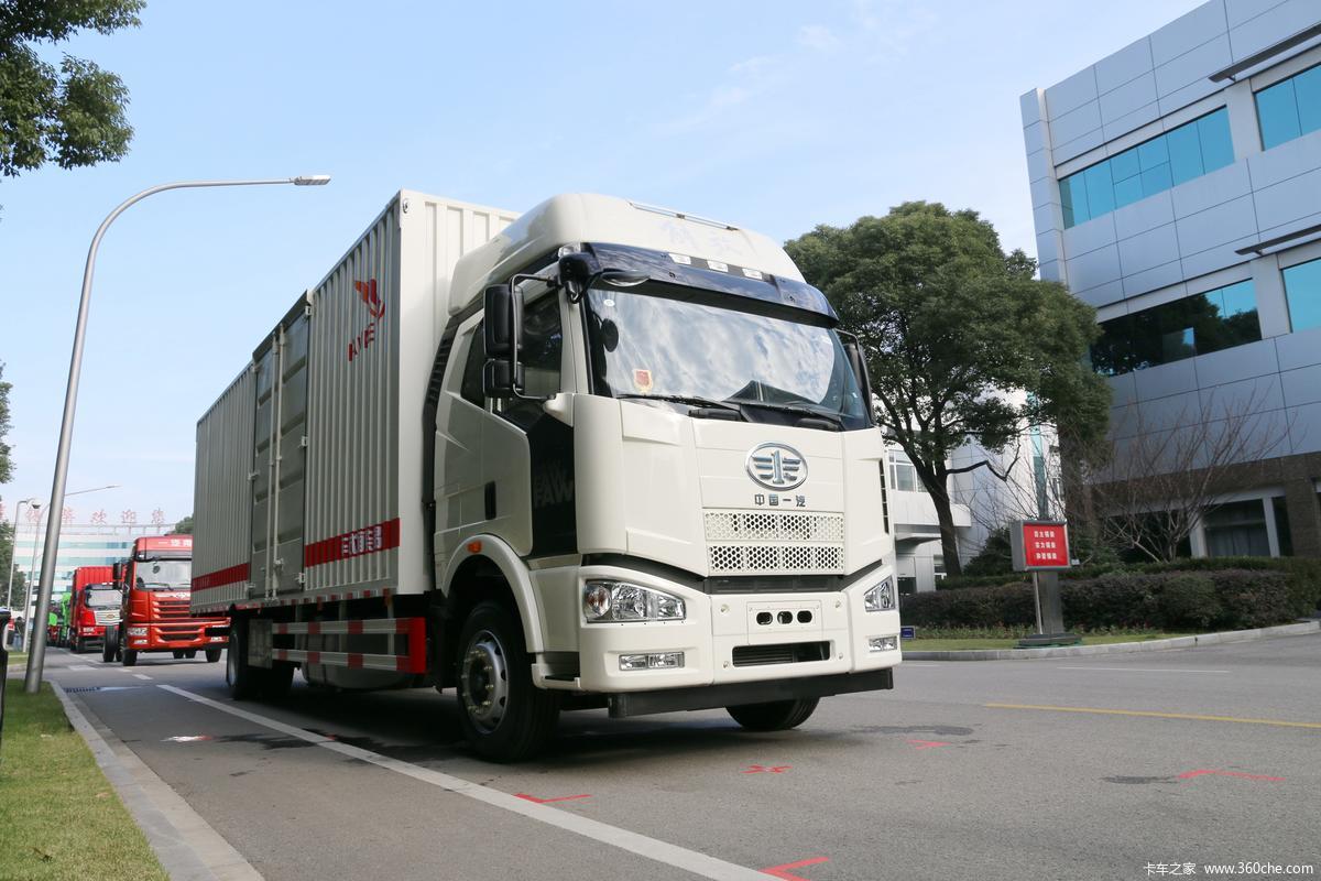 【图】一汽解放J6M 4X2 9.6米载货车_卡车之家