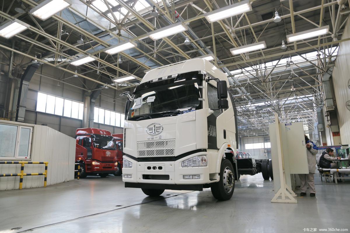 【图】一汽解放J6M 4X2 9.6米载货车_卡车之家