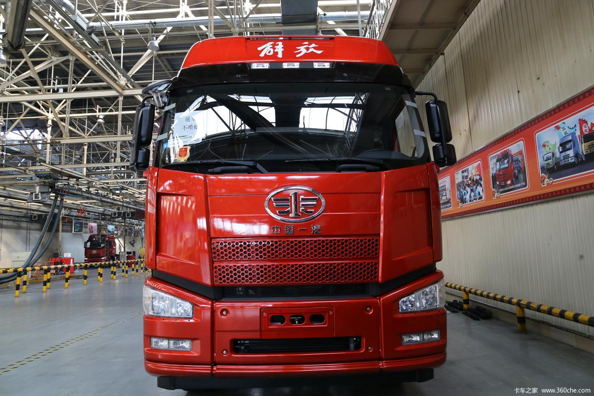 【图】一汽解放J6P 420马力 8X4绿通版载货车_卡车之家