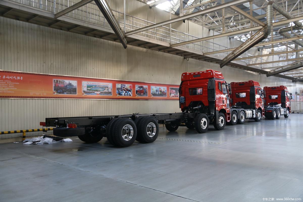 【图】一汽解放J6P 420马力 8X4绿通版载货车_卡车之家