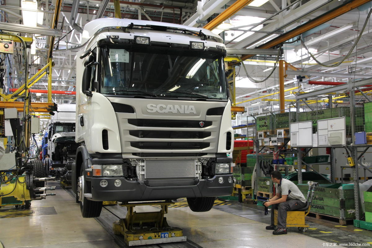 【图】斯堪尼亚工厂总装线_卡车之家