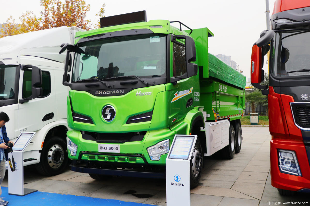 【图】德龙H6000 6X4 纯电动自卸车_卡车之家