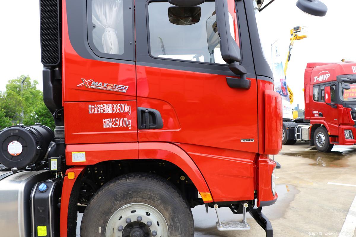 【图】陕汽重卡 德龙X3000 550马力 6X4 牵引车(高顶)_卡车之家