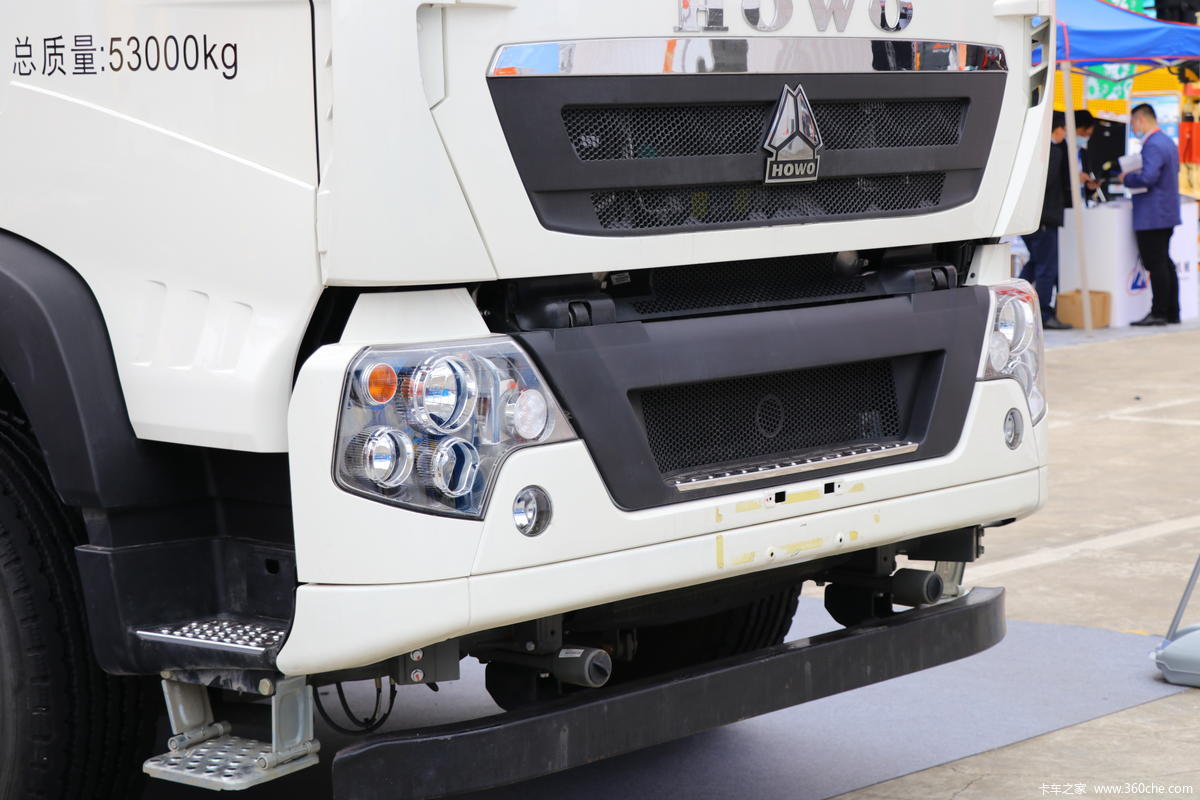 【图】中国重汽 HOWO TX重卡 440马力 10X4 折臂随车吊_卡车之家