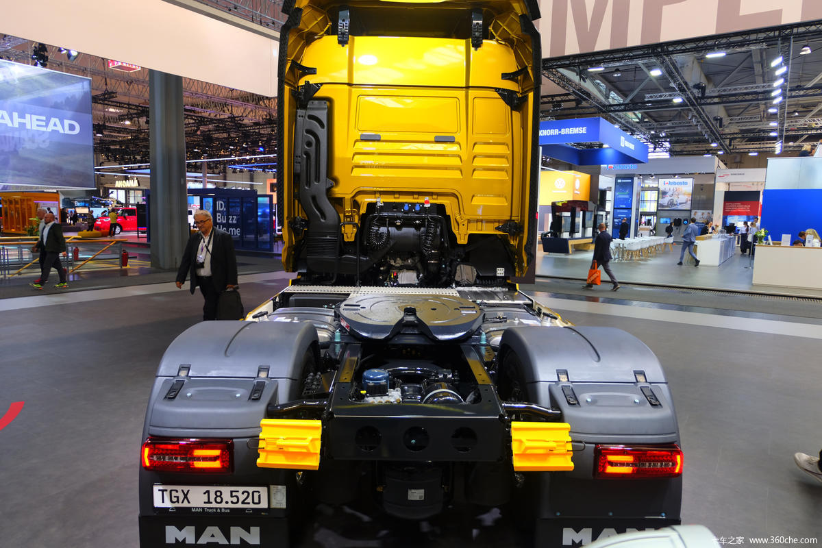 【图】MAN TGX 18.520 4X2牵引车_卡车之家