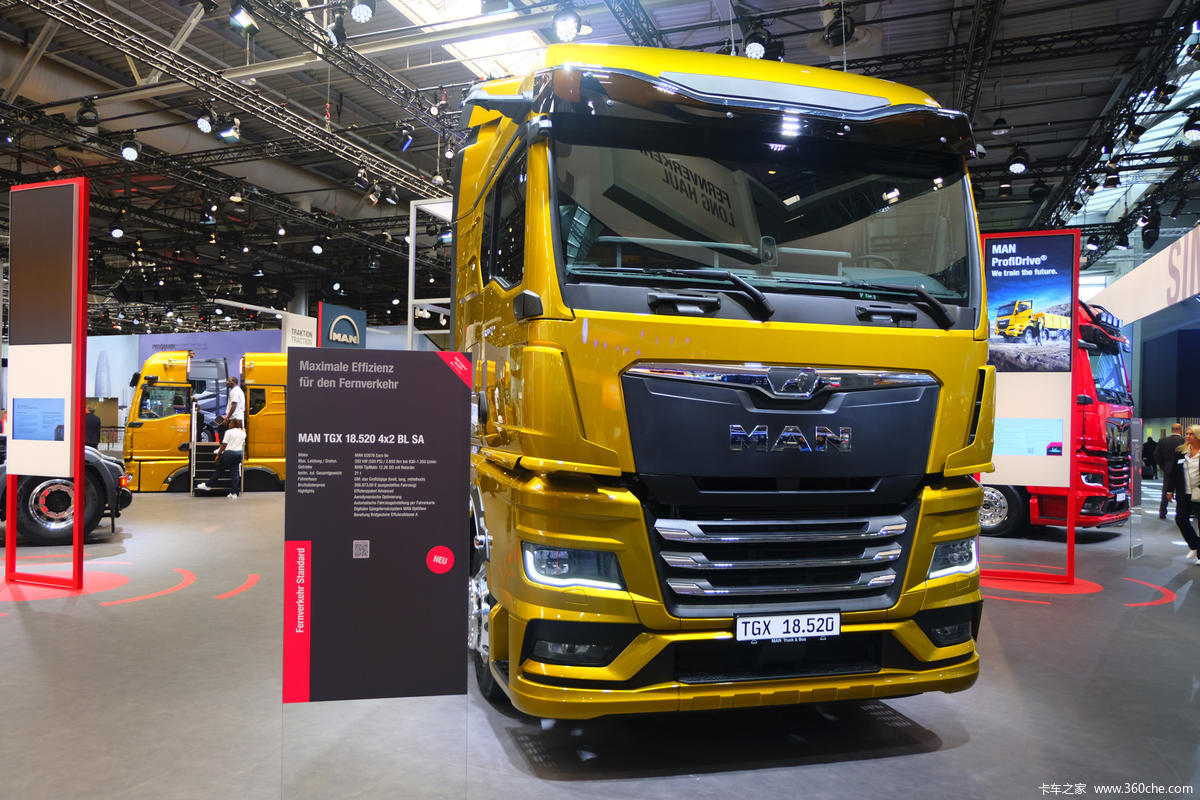 【图】MAN TGX 18.520 4X2牵引车_卡车之家