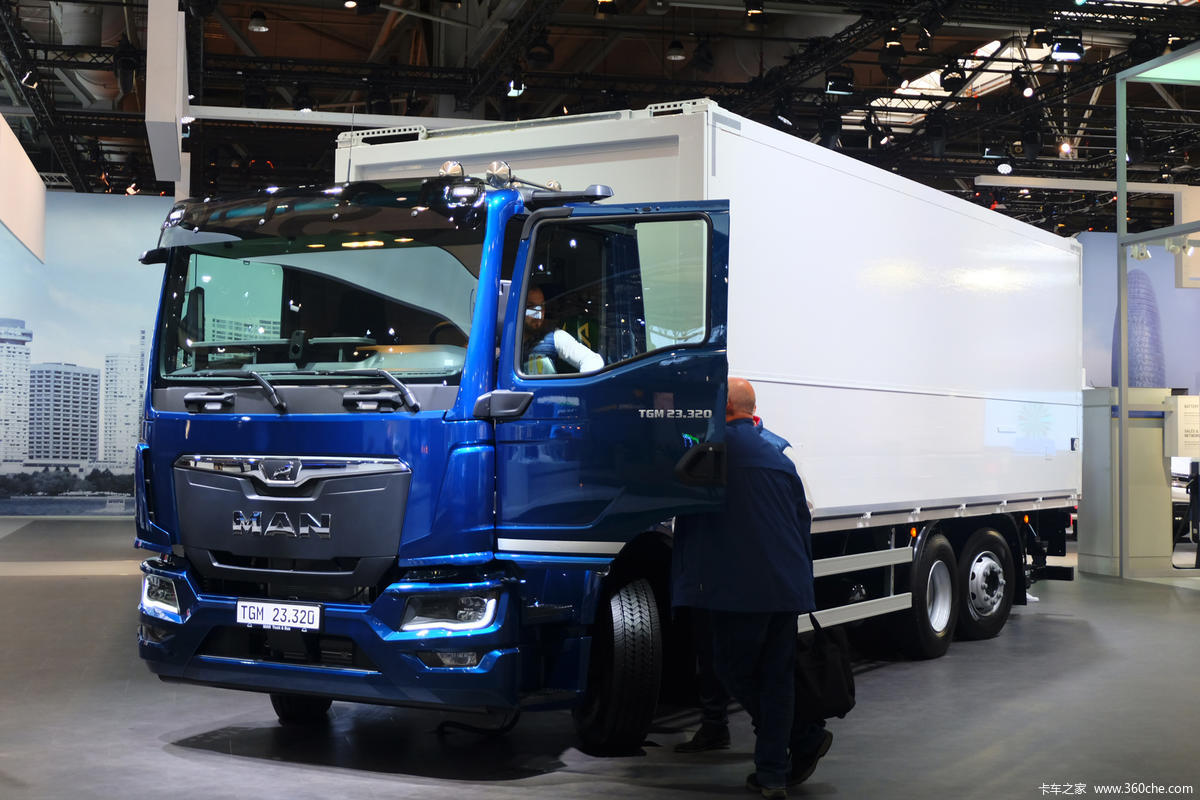 【图】MAN TGM 23.320 6X2厢式载货车_卡车之家