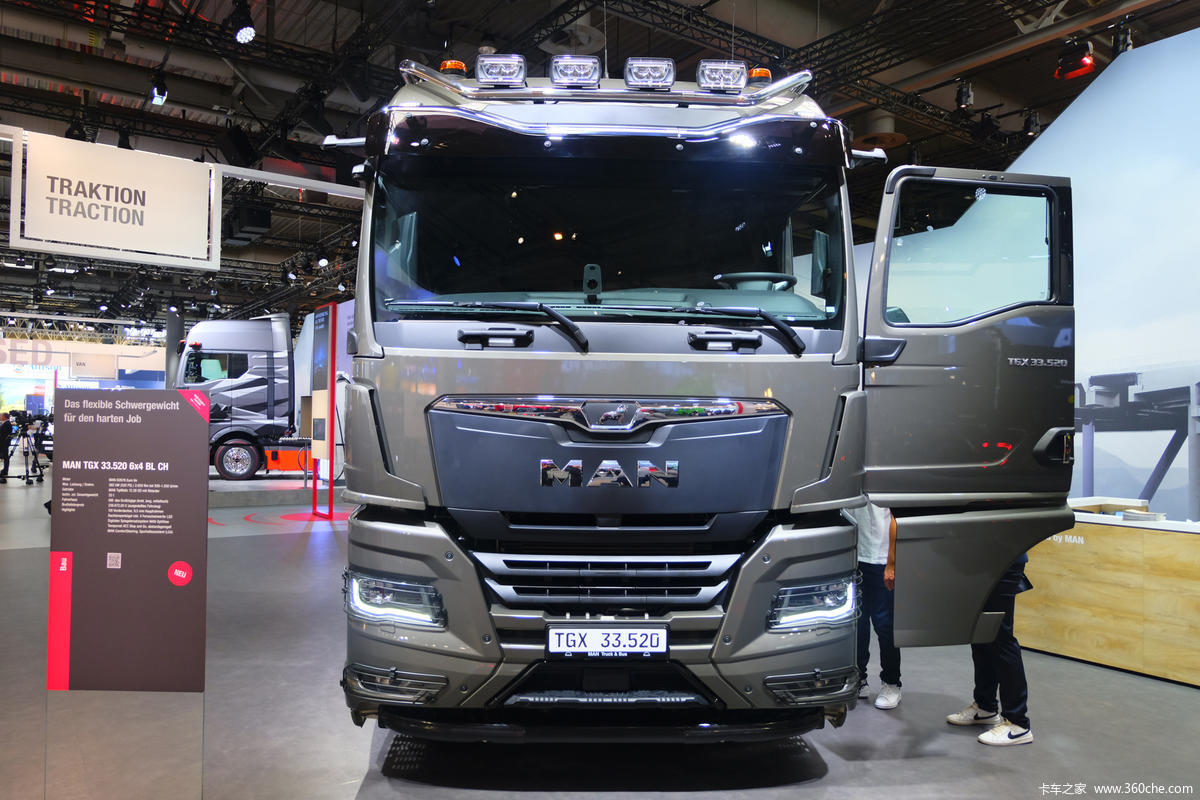【图】MAN TGX 33.520 6X4 随车吊_卡车之家