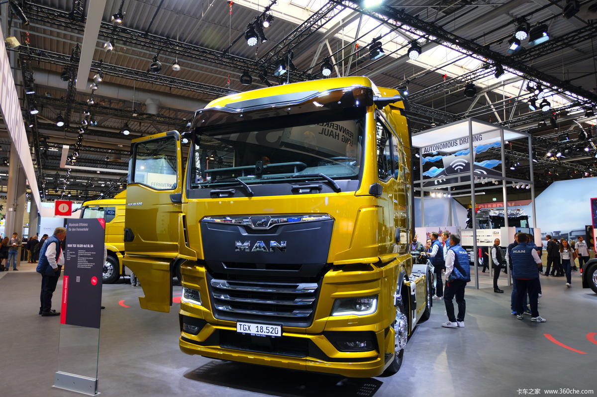 【图】MAN TGX 18.520 4X2牵引车_卡车之家