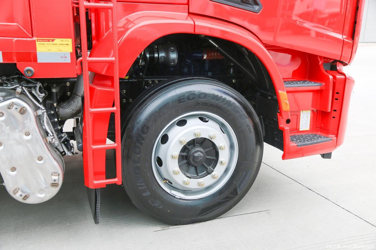 【图】德龙M6000 300马力 4X2 仓栅式载货车_卡车之家