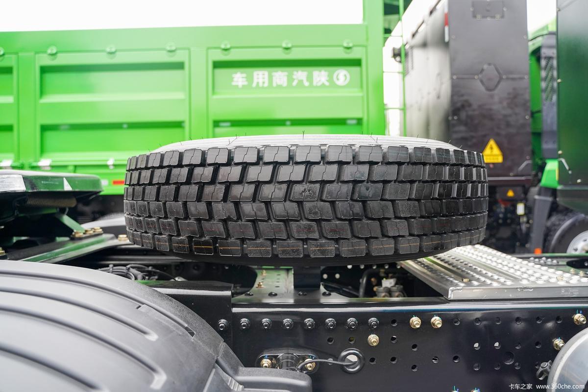 【图】陕汽商用车 轩德e3 城际版 6x4 换电式纯电动牵引车281 92kwh 卡车之家