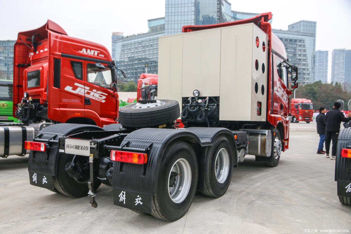 【图】青岛解放 JH6重卡 领航版 510马力 6X4 CNG牵引车_卡车之家