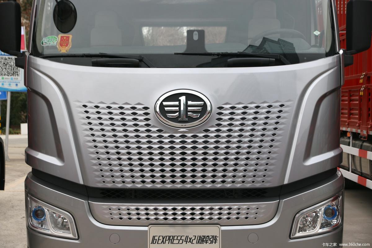 【图】一汽解放 J6E重卡 4X2 AMT自动档牵引车_卡车之家