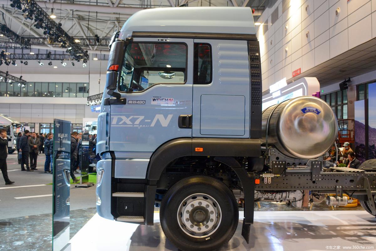 【图】中国重汽 HOWO TX7-N 480马力 6X4 LNG牵引车_卡车之家