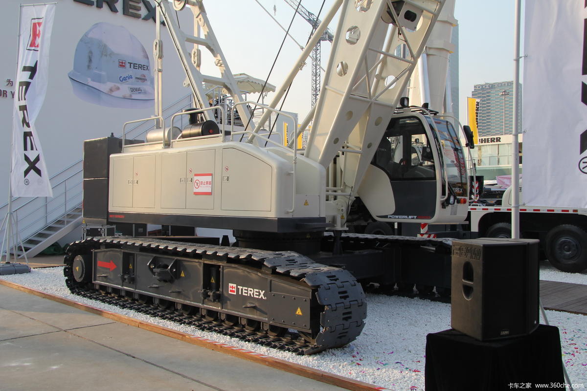 【图】特雷克斯 Power lift 1000 履带式起重机_卡车之家