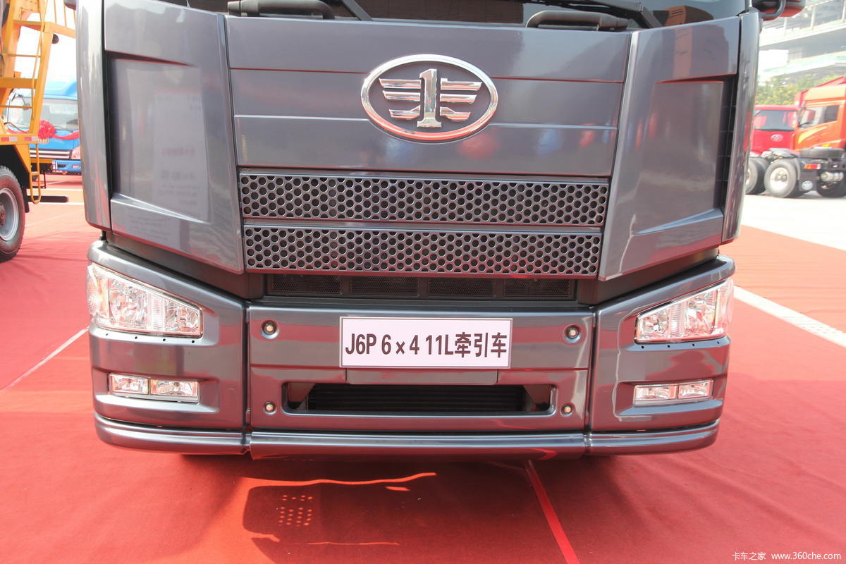 【图】解放J6P 6X4 11L牵引车(高速物流 甩挂)_卡车之家