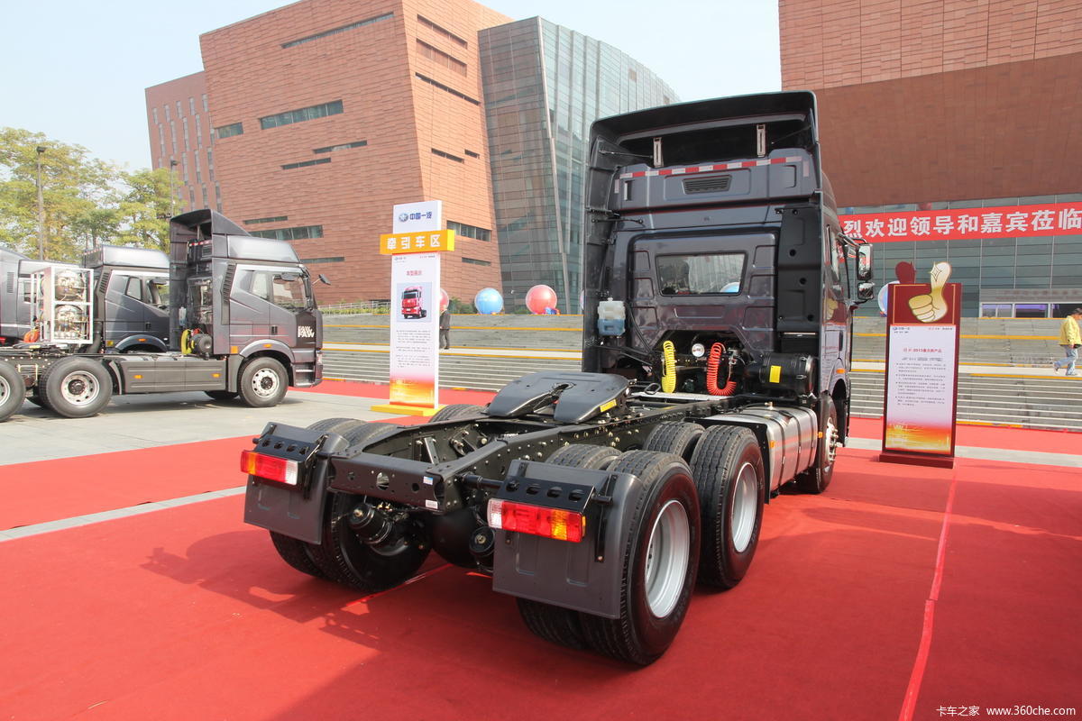 【图】解放J6P 6X4 11L牵引车(高速物流 甩挂)_卡车之家