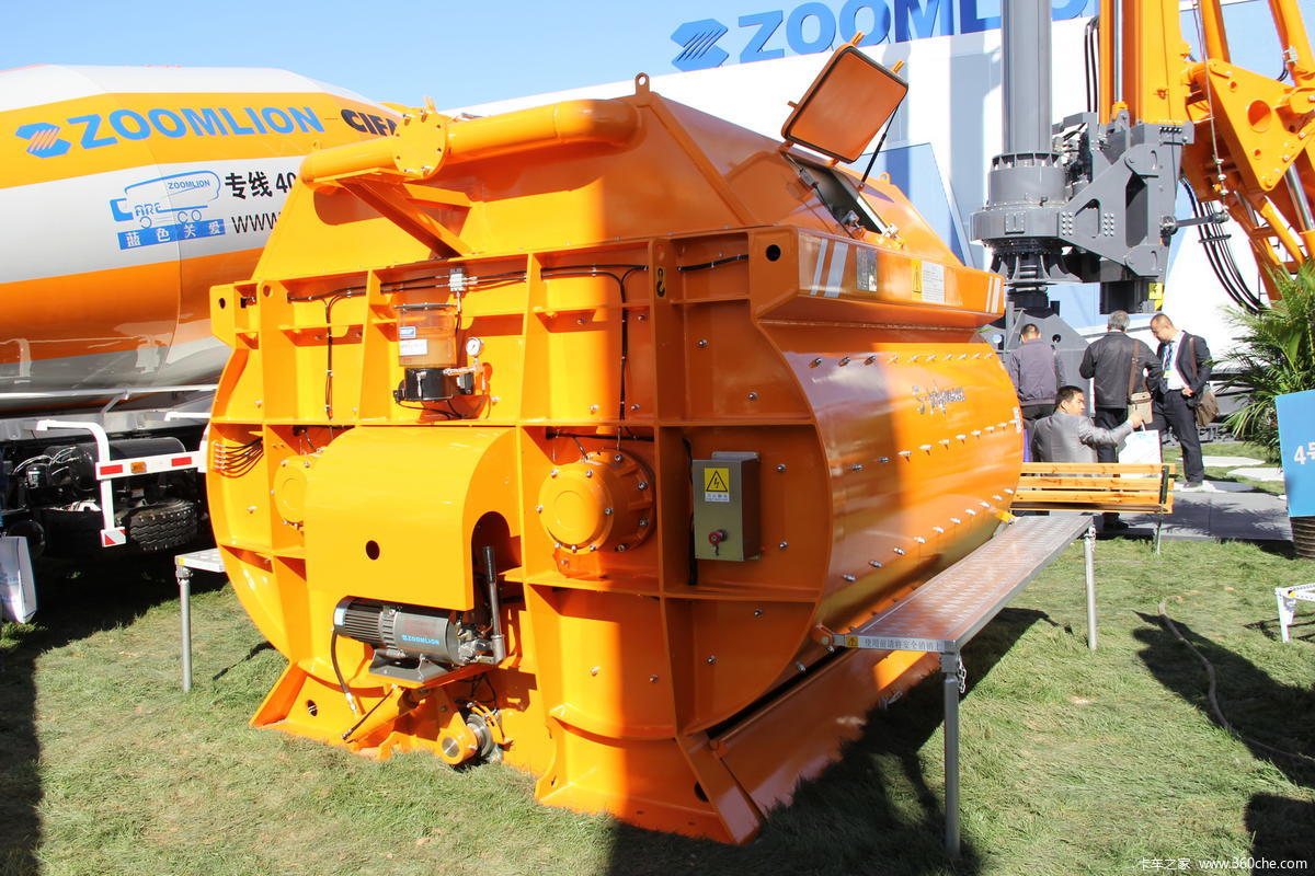【图】中联重科 Zoomlion-CIFA 4.5方搅拌主机_卡车之家