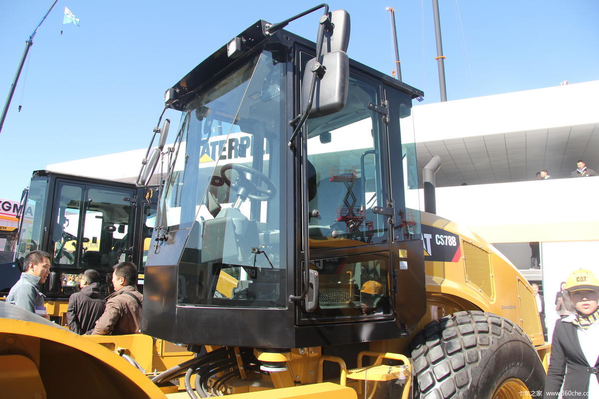 【图】卡特彼勒CAT CS78B压路机_卡车之家